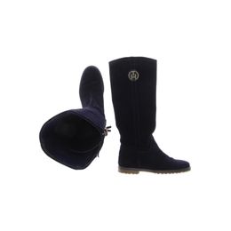 Tommy Hilfiger Damen Stiefel, marineblau, Gr. 37