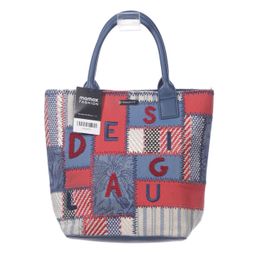 Desigual Damen Handtasche, blau, Gr.