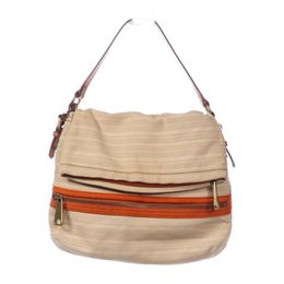 Fossil Damen Handtasche, beige, Gr.