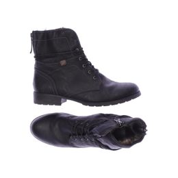 Tom Tailor Denim Damen Stiefelette, schwarz, Gr. 42