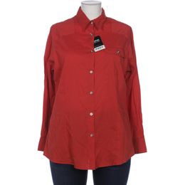 Ulla Popken Damen Bluse, rot, Gr. 44