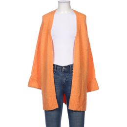 Opus Damen Strickjacke, orange, Gr. 36