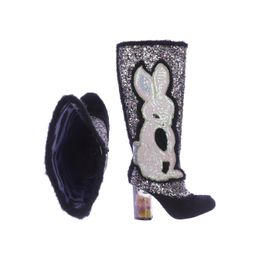 Irregular Choice Damen Stiefel, schwarz, Gr. 36