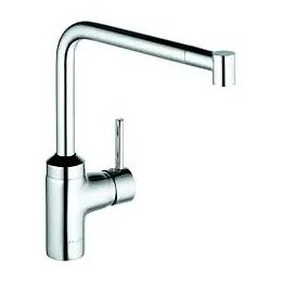 Hansgrohe Kludi L-INE Küchenarmatur 428210577 chrom, schwenkbarer ausziehbarer Auslauf