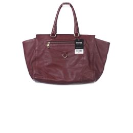 Massimo Dutti Damen Handtasche, bordeaux, Gr.