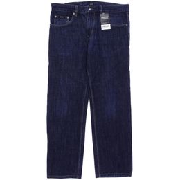 BOSS by Hugo BOSS Herren Jeans, marineblau, Gr. 33