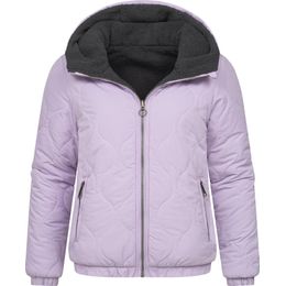 Ragwear Winterjacke 'Qaria' Damen Gr&ouml;&szlig;e M grau / lavendel