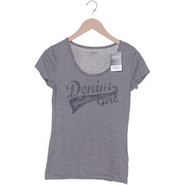 Tom Tailor Denim Damen T-Shirt, grau, Gr. 36