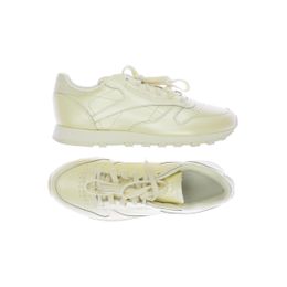 Reebok CLASSIC Damen Sneakers, gelb, Gr. 38.5