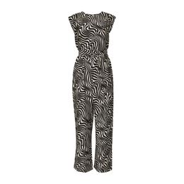 comma, COMMA Jumpsuit Damen Größe M schwarz / weiß