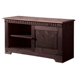 TV-Board Home Affaire Sideboards Gr. B/H/T: 94cm x 50cm x 35cm, braun (dunkelbraun) Breite 94 cm, Belastbarkeit bis 75 kg