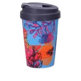 Chic.Mic Kaffeebecher bioloco plant easy cup Psychodelic Garden