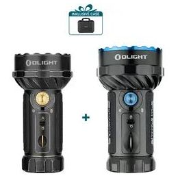 Olight Marauder Mini Leistungsstarke LED Taschenlampe mit 7000 Lumen 600 Meter Bundle