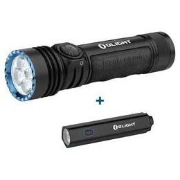 Olight Seeker 4 Pro LED Taschenlampe 4600 Lumen 260 Meter Bundle