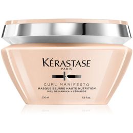 Kérastase Kérastase Curl Manifesto Masque Beurre Haute Nutrition Maske mit ernährender Wirkung für welliges und lockiges Haar 200 ml