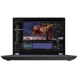 Lenovo Workstation Notebook ThinkPad P16 Gen 2 21FA 40.6 cm (16 Zoll) WQXGA Intel® Core™ i9 i9-13980HX 64 GB RAM 1 TB SSD Nvidia RTX 4000 Win 11 Pro Grau,