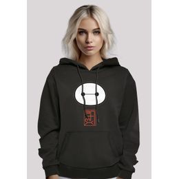 F4NT4STIC Damen Kapuzenpullover "Big Hero 6 Baymax", schwarz, Gr. XL, Obermaterial: 65% Baumwolle, 35% Polyester, Pullover, Premium Qualit&auml;t