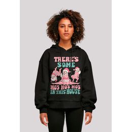 F4NT4STIC Damen Kapuzenpullover "Ho Ho Hos in this House Funny Weihnachten Santa", schwarz, Gr. 5XL, Obermaterial: 100% Baumwolle, Pullover, Premium