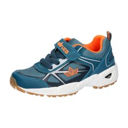 Lico Mädchen Hallenschuh "Sportschuh Salford VS", Gr. 33, orange, Synthetik, Schuhe