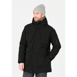 WHISTLER Herren Parka "Graysville", schwarz, Gr. XL, unifarben, 100% Polyester, Jacken, mit wasser-, schnee- und winddichten Funktionen