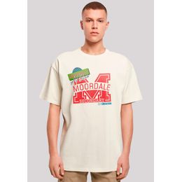 F4NT4STIC Herren T-Shirt "Sex Education Moordale M Collage", beige, Gr. XL, Obermaterial: 100% Baumwolle, Shirts, Premium Qualit&auml;t