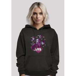 F4NT4STIC Damen Kapuzenpullover "Sex Education Love Mindmaps Netflix TV Series", schwarz, Gr. M, Obermaterial: 65% Baumwolle, 35% Polyester,