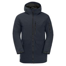 Jack Wolfskin Herren Funktionsparka "KOENIGSBAU PARKA M", blau, Gr. S, Hauptmaterial: 100% Polyester (recycled); Futter: 100% Polyester (recycled);