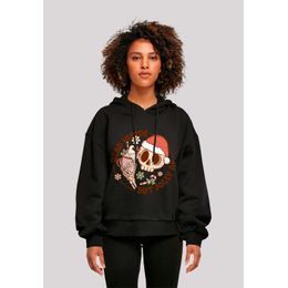 F4NT4STIC Damen Kapuzenpullover "Dead inside but jolly AF Weihnachten", schwarz, Gr. 5XL, Obermaterial: 100% Baumwolle, Pullover, Premium Qualit&auml;t,