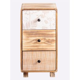 Kommode HEINE HOME, B:30cm H:58cm T:30cm, rosa, MDF, Sideboards