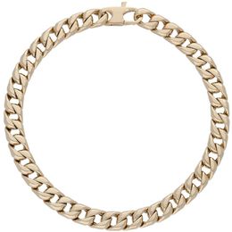 Firetti Damen Panzerarmband "Schmuck Geschenk Gold 585 Armschmuck Armkette Goldarmband Panzerkette", 21cm, Gelbgold 585, gold, Gelbgold 585, Armbänder
