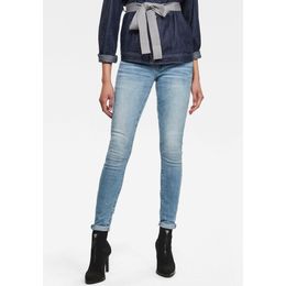 G-Star Raw G-STAR Damen Skinny-fit-Jeans "3301 High Skinny", blau, Gr. 29, Denim/Jeans, Obermaterial: 91% Baumwolle, 7% Elastomultiester, 2% Elasthan, Jeans, in