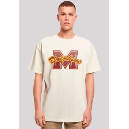F4NT4STIC Herren T-Shirt "Sex Education M Dolphins Netflix TV Series", beige, Gr. XL, Obermaterial: 100% Baumwolle, Shirts, Premium Qualit&auml;t