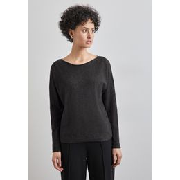 Street One Damen Strickpullover, schwarz, Gr. 34, unifarben, Stoff, 30% Polyester, 29% Polyacryl, 21% Viskose, 20% Nylon, Pullover, mit