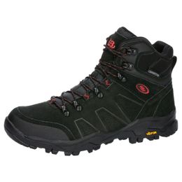 Brütting BRÜTTING Herren Wanderstiefel "Outdoorstiefel Mount Princeton", Gr. 40, schwarz, Veloursleder, Schuhe