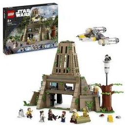 Konstruktionsspielsteine Lego "Rebellenbasis auf Yavin 4 (75365), Lego Star WarsTM" Spielbausteine bunt (farbe) Kinder Made in Europe