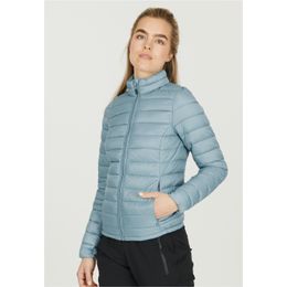 WHISTLER Herren Steppjacke "Tepic W Pro-lite", blau, Gr. 38, kariert, unifarben, 100% Nylon, Jacken, mit Kinnschutz und kuscheliger Wattierung