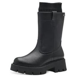 Winterstiefel Tamaris Gr. 42, schwarz Damen Schuhe mit sockenähnlichen Schaftabschluss