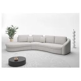 Sit & More Ecksofa SIT & MORE "Jazz L-Form", beige (linen), B:366cm H:88cm T:230cm, 100% Polyester, Sofas, In weiteren Größen erhältlich