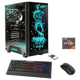 Hyrican Gaming-PC "Rockstar 7150" Computer DDR5, PCIe SSD Gen4, Windows 11 Gr. Microsoft Windows 11 Home (64 Bit), 16 GB RAM 1000 GB SSD, schwarz