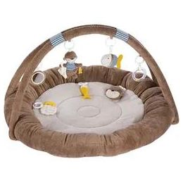 babyFEHN Baby Gym FEHN "Otter Theo, 3-D-Activity-Nest Otter" Spielbögen braun (braun, sand) Kinder