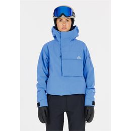 SOS Damen Skijacke "Sestriere", blau, Gr. XL, unifarben, 86% Polyamid, 14% Elasthan, Jacken, mit wasser- und winddichter Beschichtung