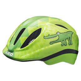 Ked Kinderhelm MEGGY II TREND, GREEN CROCO GLOSSY