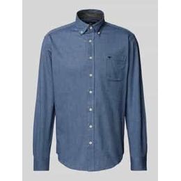 Fynch-Hatton Freizeithemd mit Button-Down-Kragen