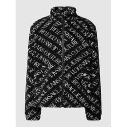 Versace Jeans Couture Jacke mit Allover-Logo-Muster