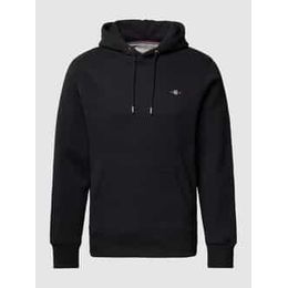 Gant Hoodie mit Label-Stitching Modell 'SHIELD'