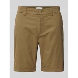 Knowledge Cotton Apparel Regular Fit Bermudas Modell 'CHUCK'