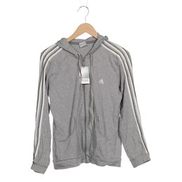 Adidas Damen Kapuzenpullover, grau, Gr. 44