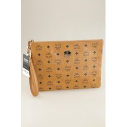 MCM Damen Handtasche, braun, Gr.