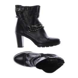 Mjus Damen Stiefelette, schwarz, Gr. 38