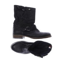 Hilfiger Denim Damen Stiefelette, schwarz, Gr. 39